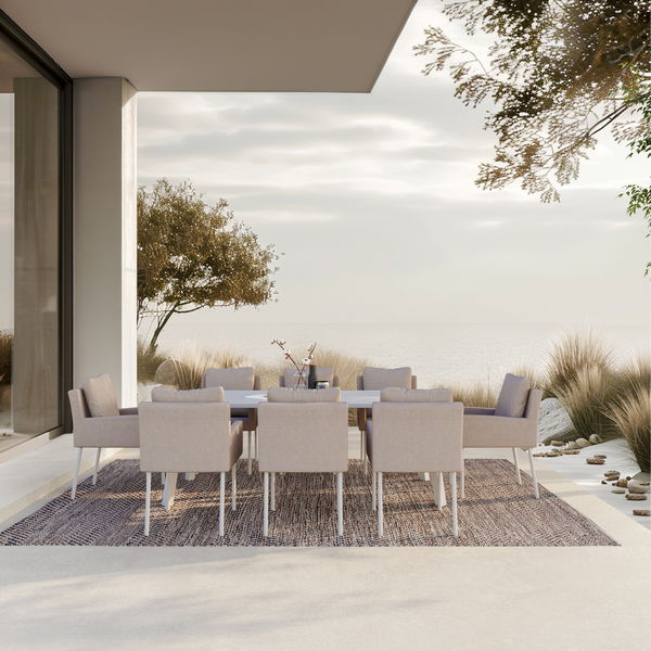 Living Zone Aztec Lounge Plus | 6 Personen | Mit Tisch | Anthrazit