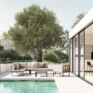 Living Zone Aztec Lounge Plus | 6 Personen | Mit Tisch | Anthrazit